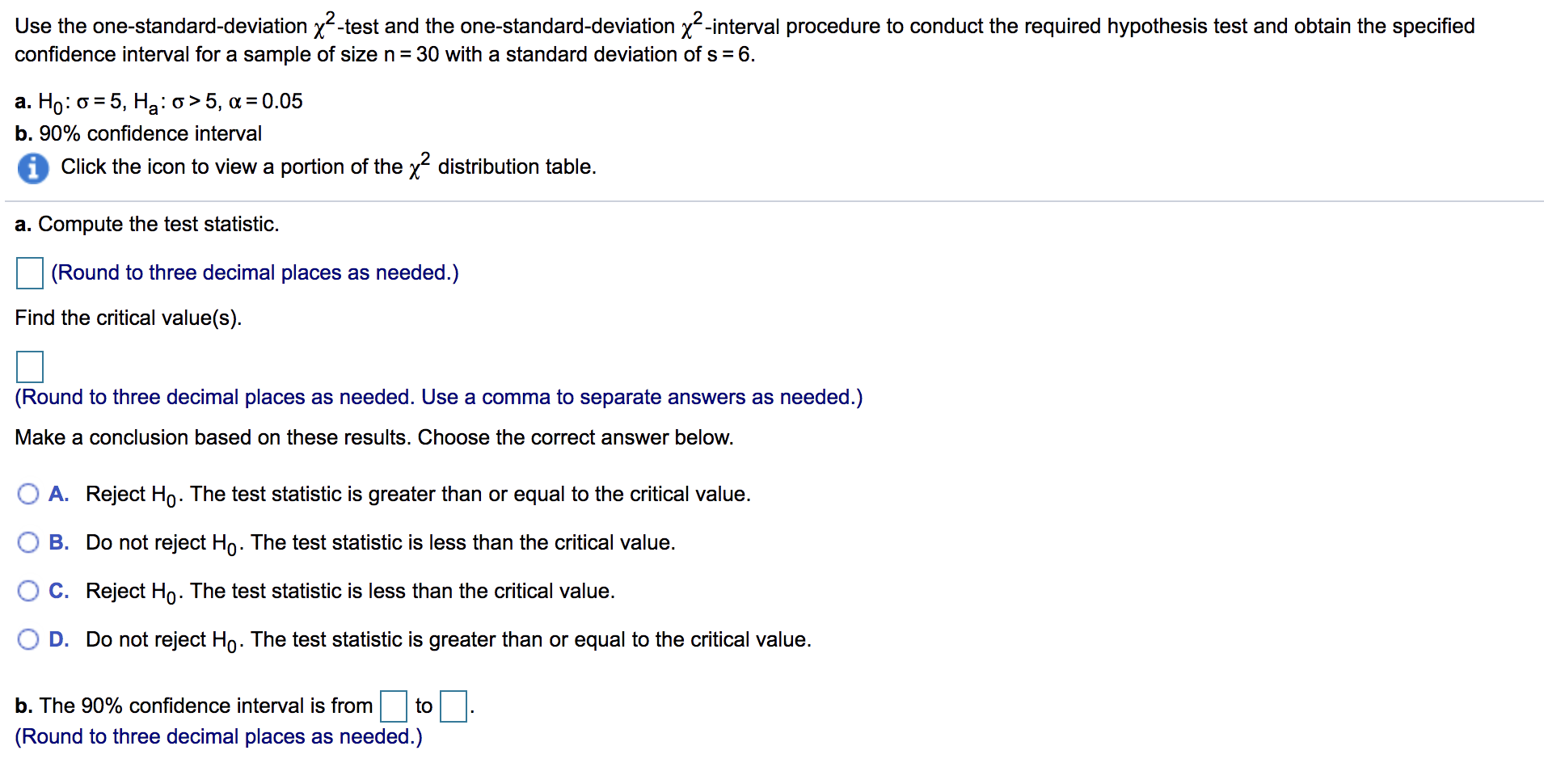 Solved Use the one-standard-deviation x2-t 2-test and the | Chegg.com