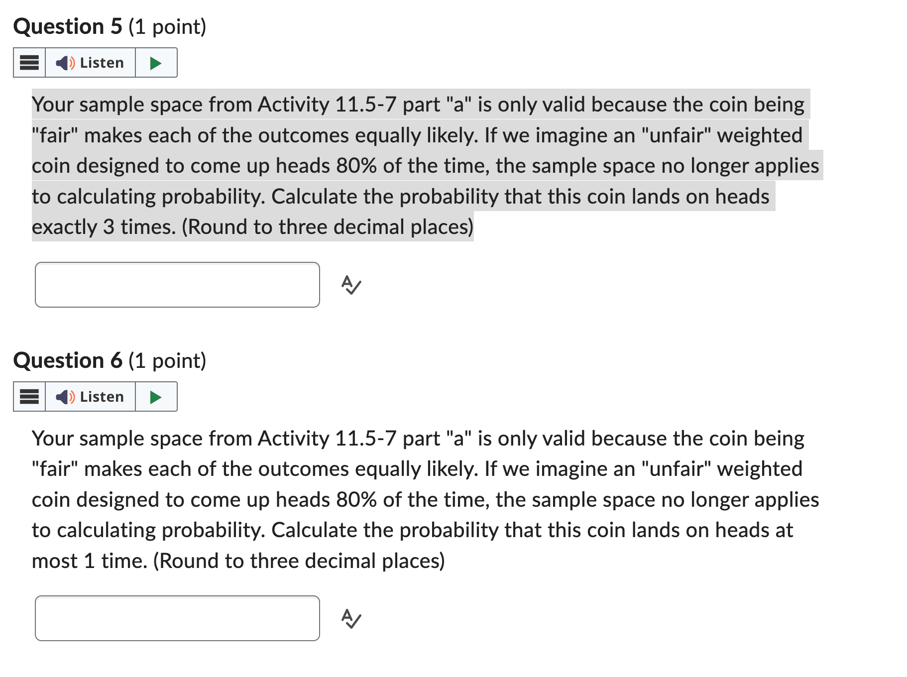 Solved Write out the sample space for all possible outcomes | Chegg.com