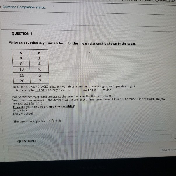 Solved JUU9002_lanlewatter Question Completion Status: | Chegg.com