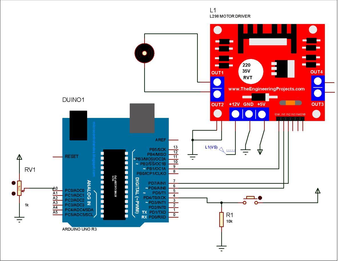 Solved L1 L298 MOTOR DRIVER 220 OUT1 35V OUT4 RVT | Chegg.com