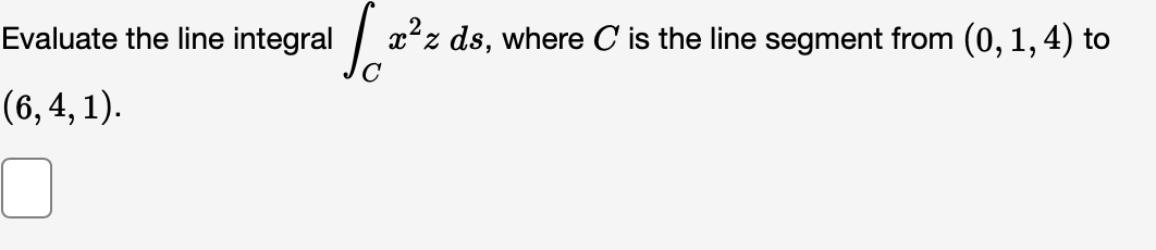 Solved Evaluate the line integral ∫Cx2zds, where C is the | Chegg.com