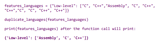 Solved duplicate_languages (features_languages): | Chegg.com