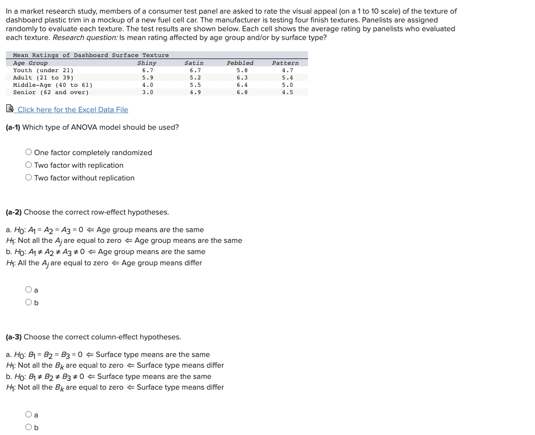 Solved In a market research study, members of a consumer | Chegg.com