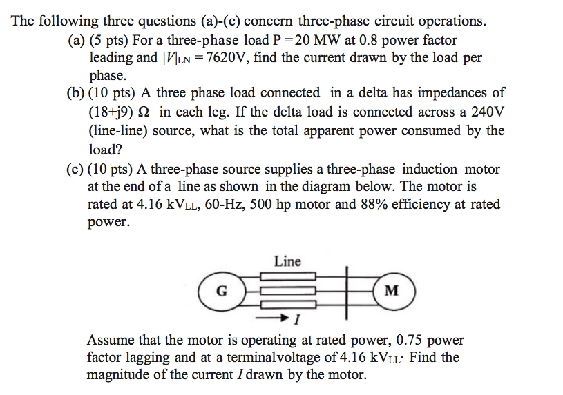 Solved The following three questions (a)-(c) concern | Chegg.com