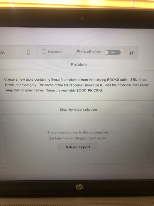 Solved How Can I Get The Solutions For The Hands On