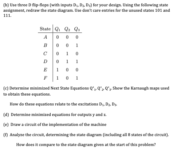 Solved This problem is about designing a sequential circuit | Chegg.com