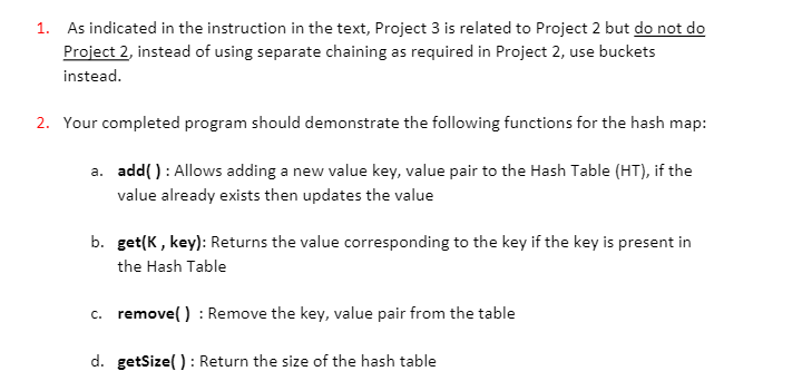PROJECTS 1. Implement the ADT dictionary by using | Chegg.com PROJECTS 1. Implement the ADT dictionary by using | Chegg.com