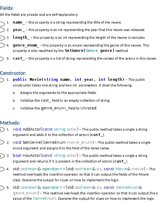 Solved The Time Class 13 Marks This type represents a time | Chegg.com