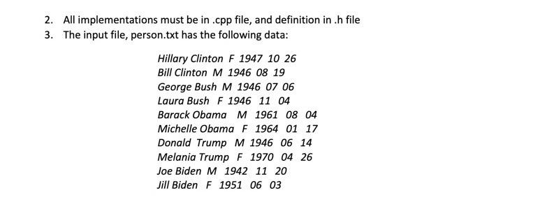 Solved Lab 8 - Read File This lab will read a file, | Chegg.com