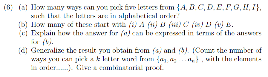 (a) Prove that the entries in Pascal's triangle | Chegg.com