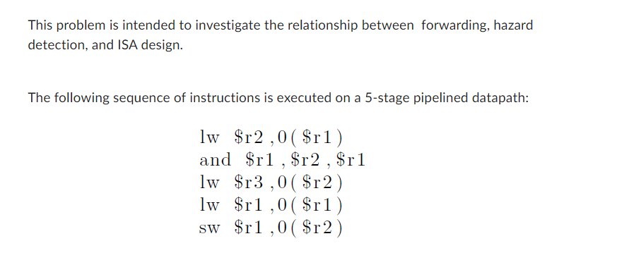 Solved This problem is intended to investigate the | Chegg.com