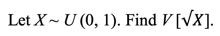 Solved Let \\( X \\sim U(-3,5) \\). Find \\( E[|| X|-2|] | Chegg.com