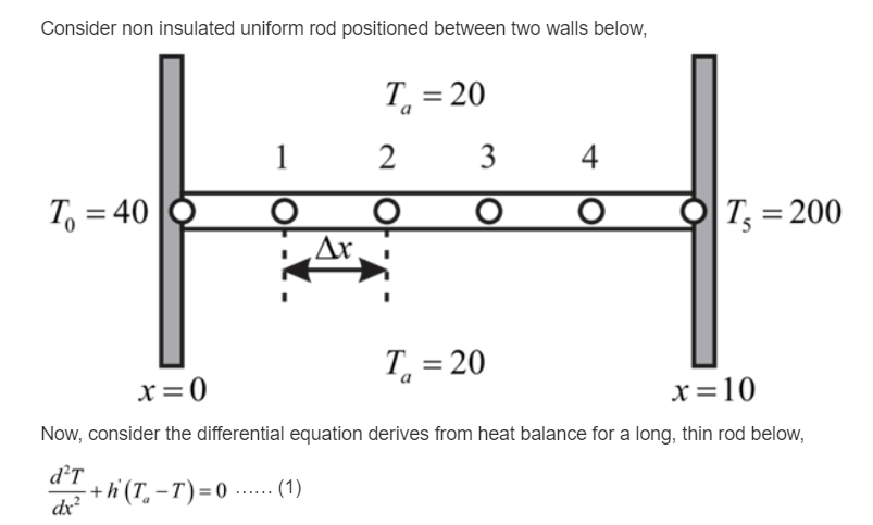 Using Matlab Solve Problem 1238 With Δx 02 50 