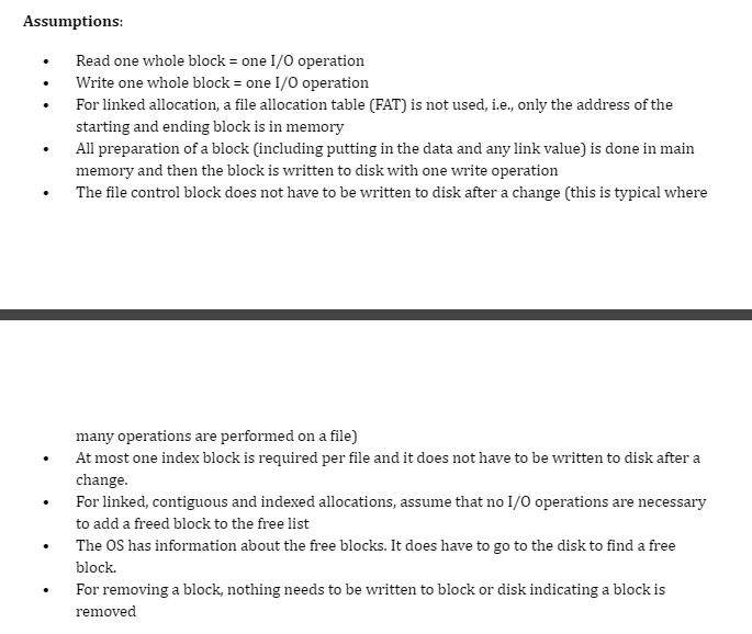 Solved Consider A File Currently Consisting Of 100 Blocks