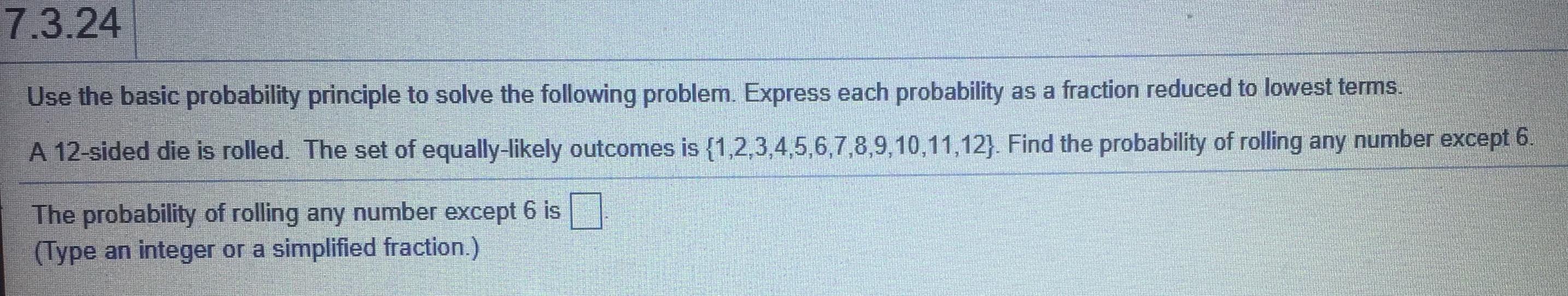 Solved 7.3.24 Use the basic probability principle to solve | Chegg.com