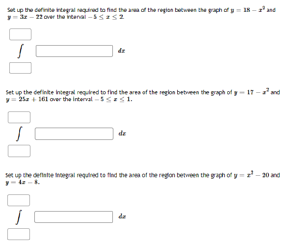 Solved Set up the definite integral required to find the | Chegg.com