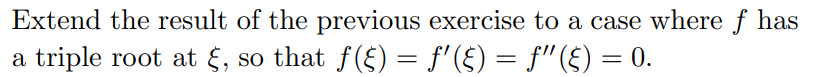Solved Extend the result of the previous exercise to a case | Chegg.com