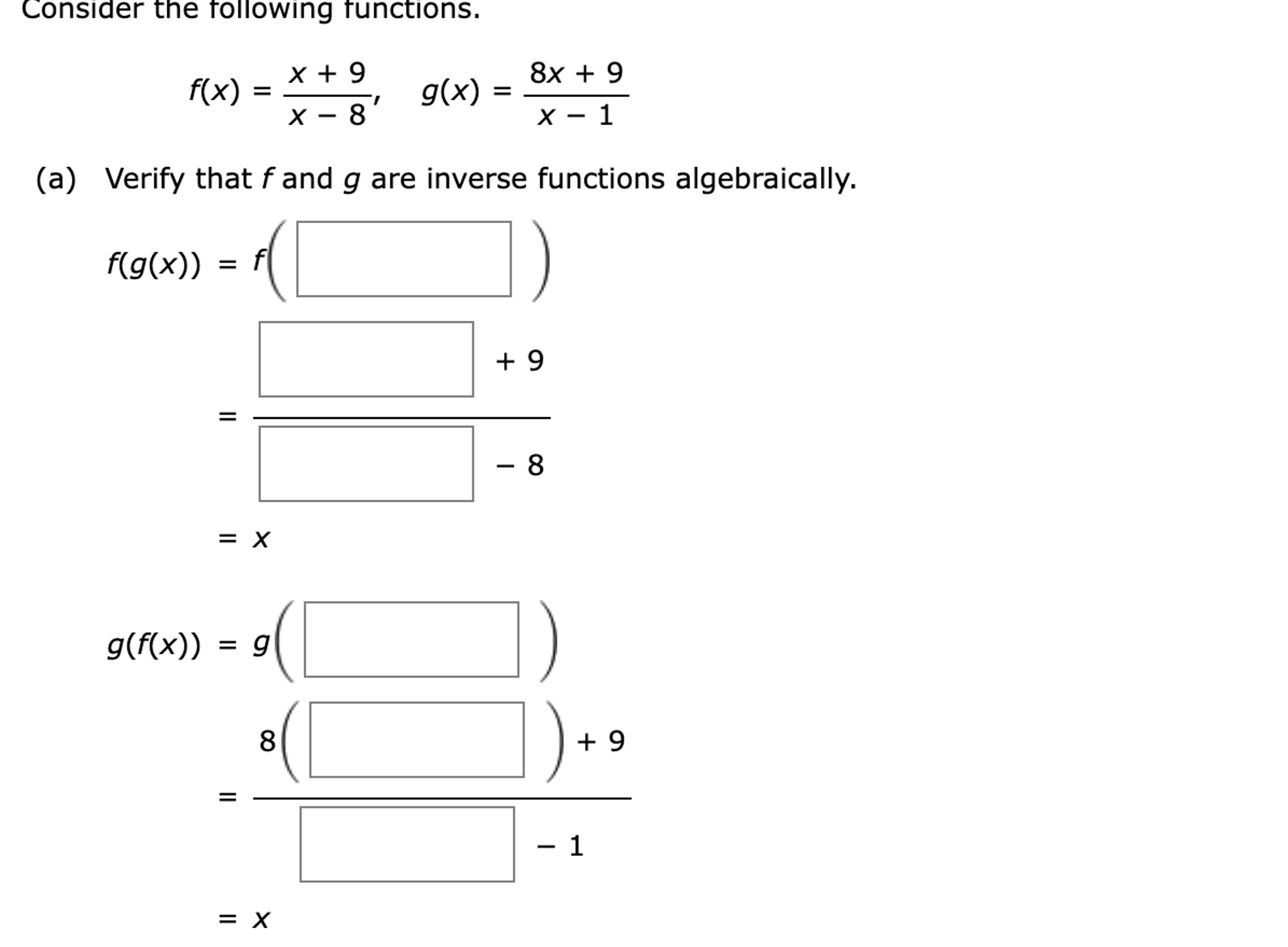 Solved Consider the following | Chegg.com
