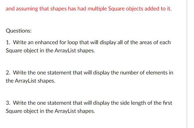 Solved Given the following class definition: public class | Chegg.com