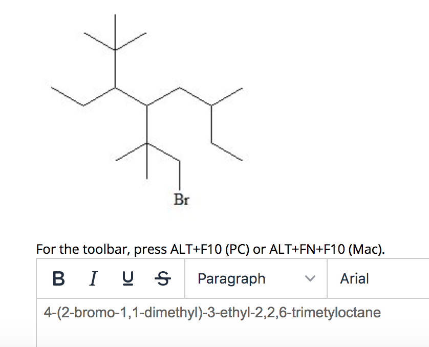 Solved Br For the toolbar, press ALT+F10 (PC) or ALT+FN+F10 | Chegg.com