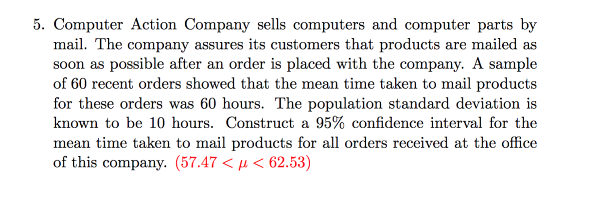 Solved Computer Action Company sells computers and computer | Chegg.com
