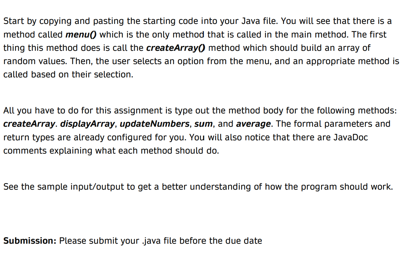 Solved Start by copying and pasting the starting code into | Chegg.com