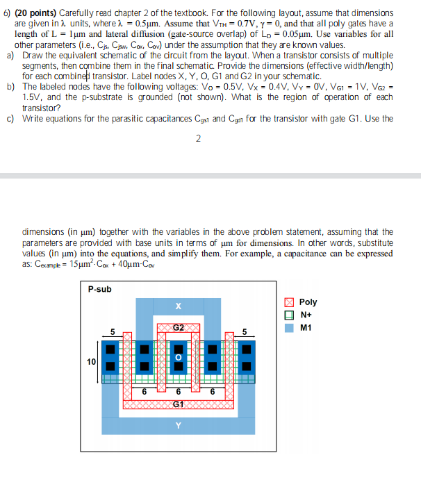 6) (20 points) Carefully read Chapter 2 of the | Chegg.com