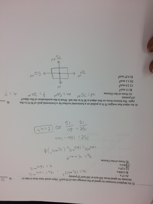 Solved An airplane increases its speed at the average rate | Chegg.com