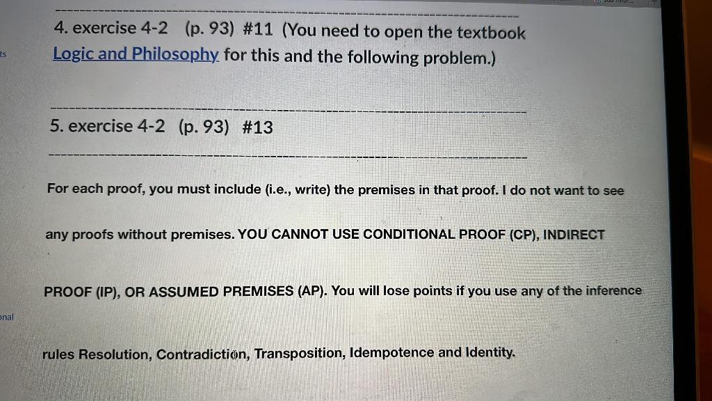 Solved Use only the inference rules MP, MT, DS and HS for | Chegg.com