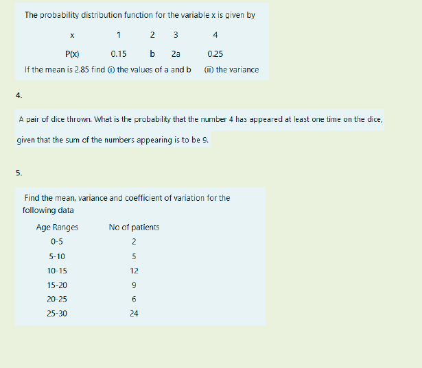 Solved х The probability distribution function for the | Chegg.com