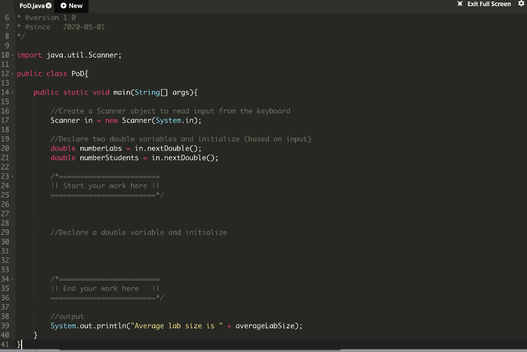 Solved Calculate Average Of 2 Numbers You Will Be Given 5636