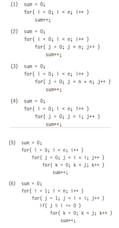 Solved Using Asymptotic Notations Find The Time Complexity
