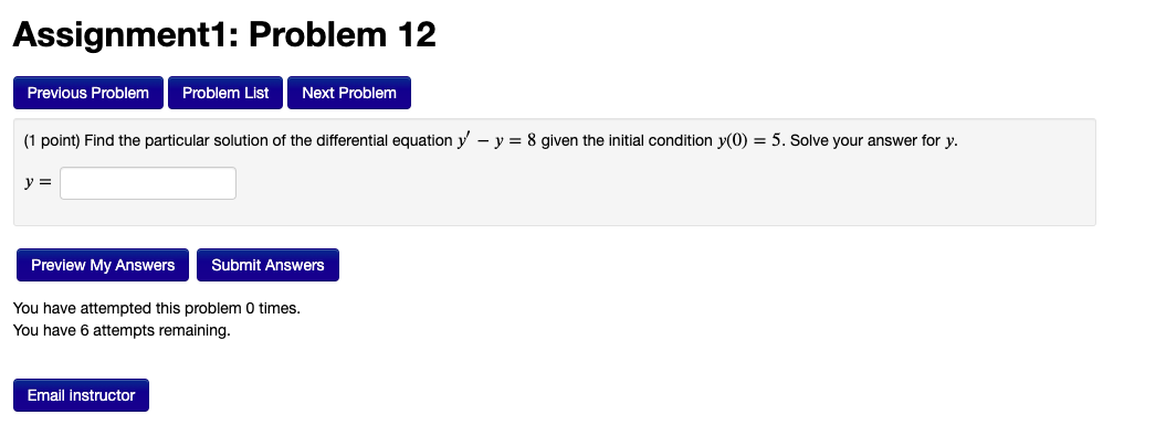 Solved Assignment1 Problem 12 Previous Problem Problem List 0782