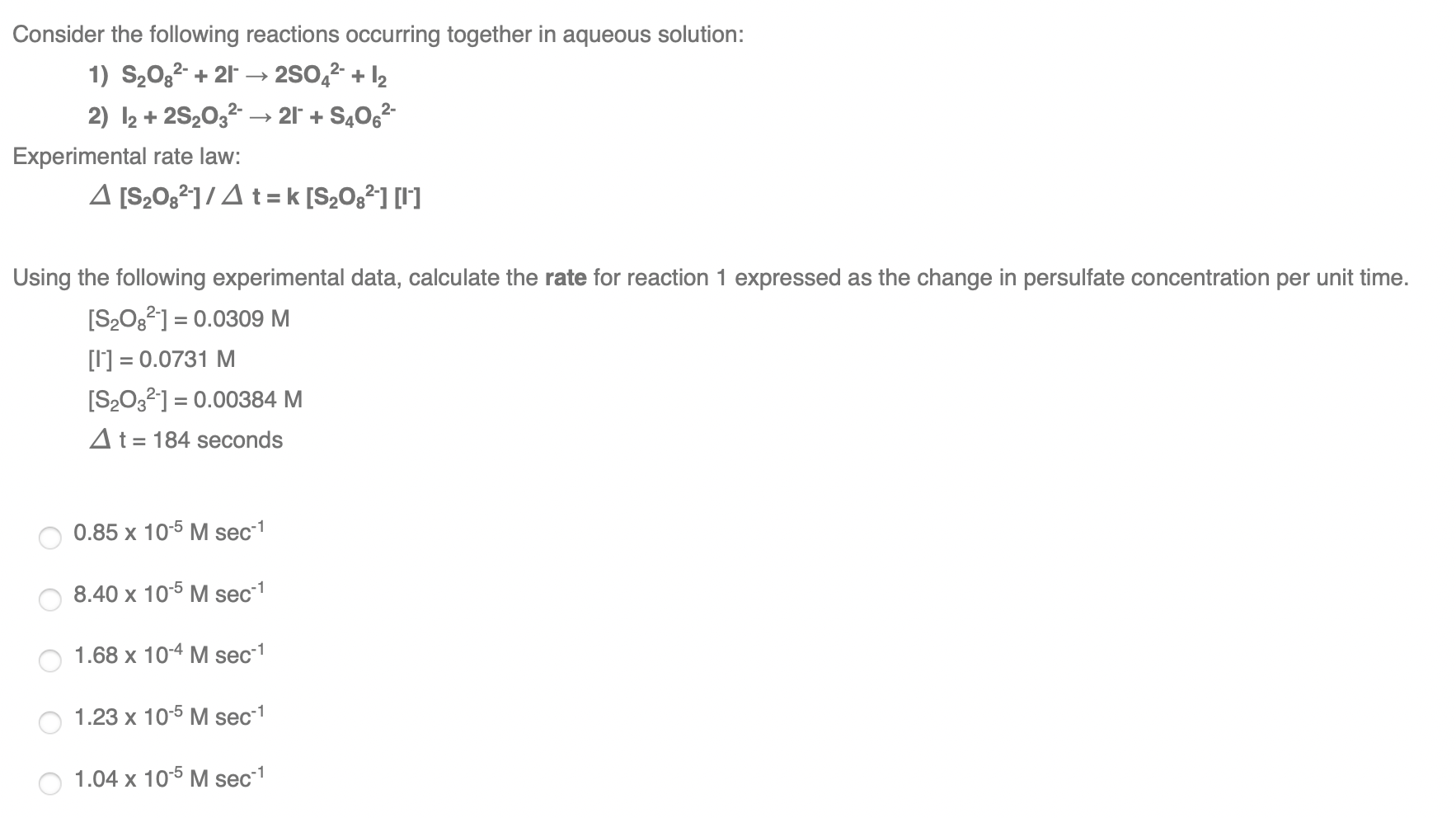 Solved Consider the following reactions occurring together | Chegg.com