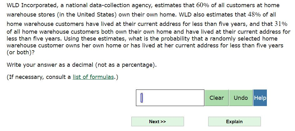 Solved WLD Incorporated, a national data-collection agency, | Chegg.com