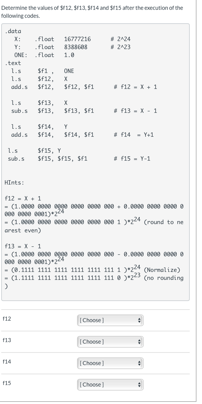 Solved Determine the values of $f12, $f13, $f14 and $f15 | Chegg.com