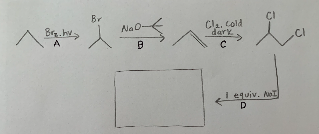 Solved Draw mechanisms for the following series of | Chegg.com