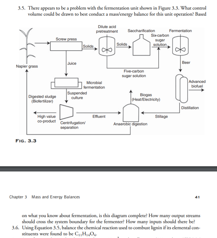 3.5. There appears to be a problem with the | Chegg.com