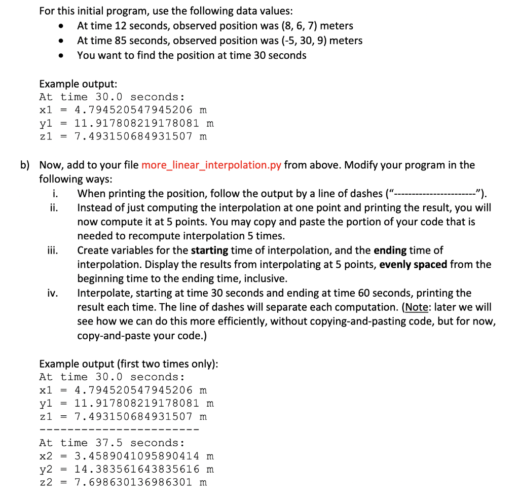 Solved Deliverables. This lab consists of three individual | Chegg.com