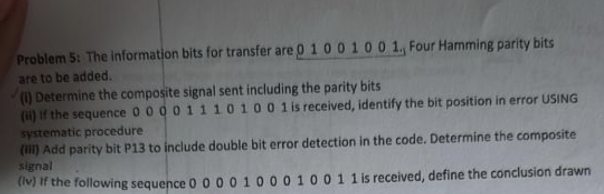 Solved are to be added. (i) Determine the composite signal | Chegg.com