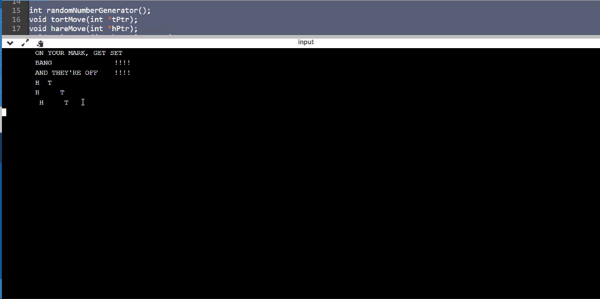CIS2107_Lab06: "Race" Points: 100 points 30% 20% Hare | Chegg.com
