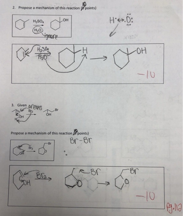 Solved Propose a mechanism for each reaction. | Chegg.com