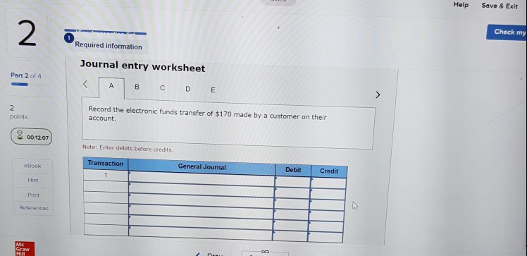 Solved Seved Help Sove & Exit Submit Check my work 2 9 | Chegg.com
