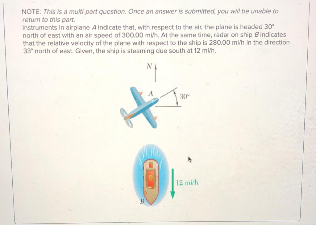 Solved NOTE: This is a multi-part question. Once an answer | Chegg.com