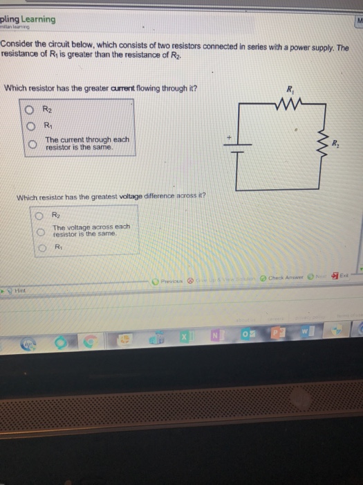 Solved pling Learning tan aming Consider the circuit below, | Chegg.com