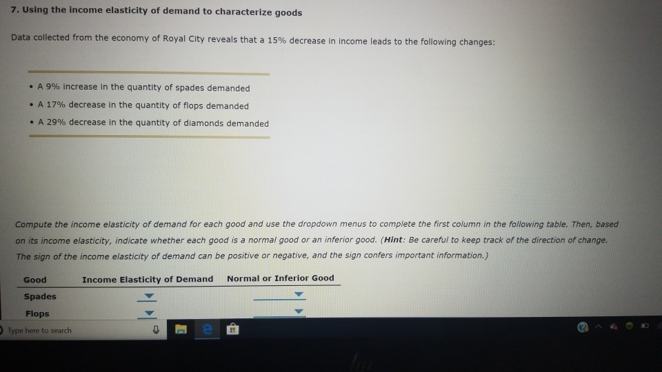 Solved Homework (Ch 05) Compute the income elasticity of | Chegg.com Solved Homework (Ch 05) Compute the income elasticity of | Chegg.com