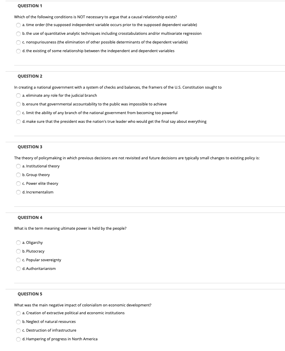 Solved QUESTION 1 Which of the following conditions is NOT | Chegg.com
