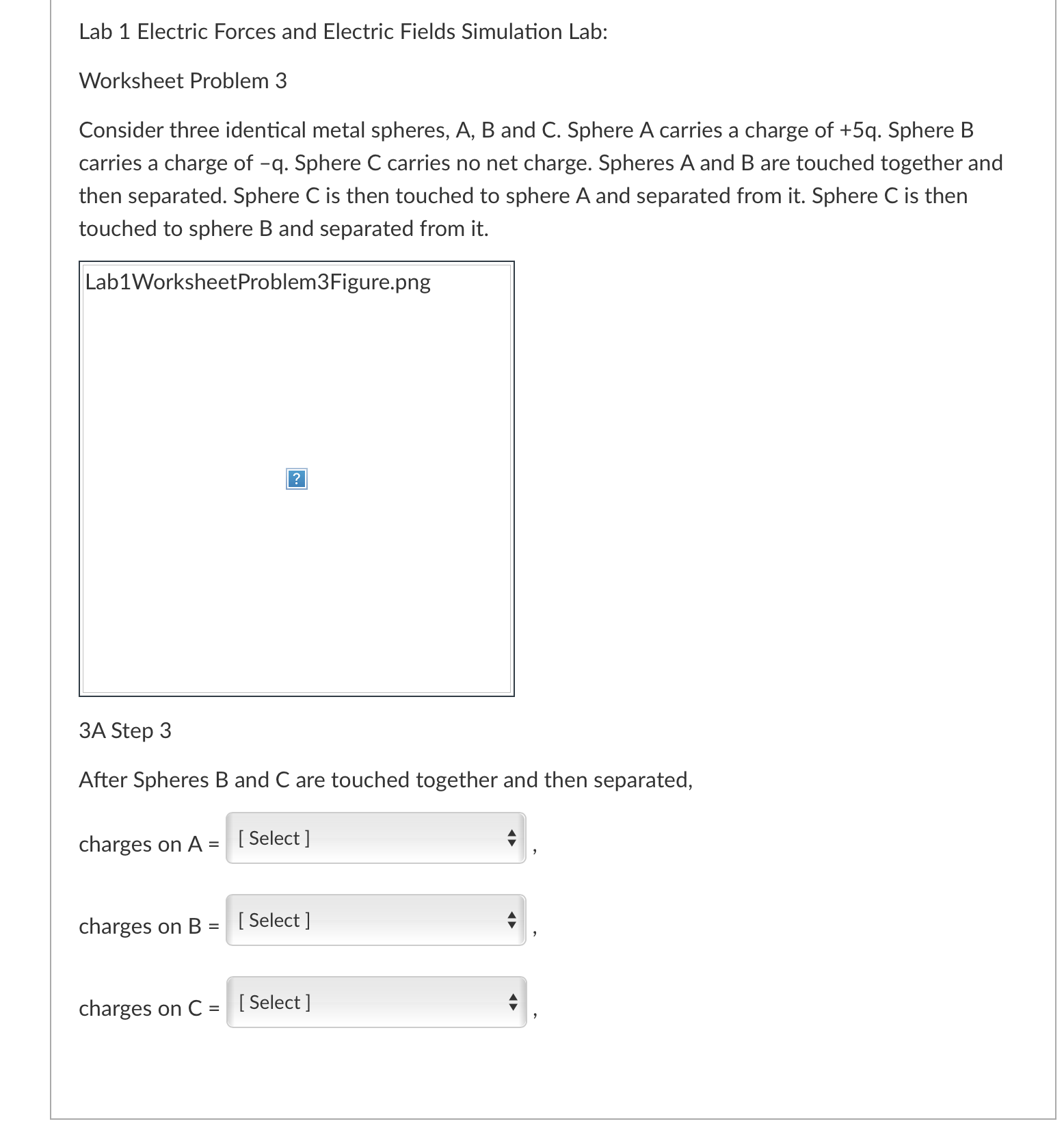 Solved Lab 1 Electric Forces and Electric Fields Simulation | Chegg.com