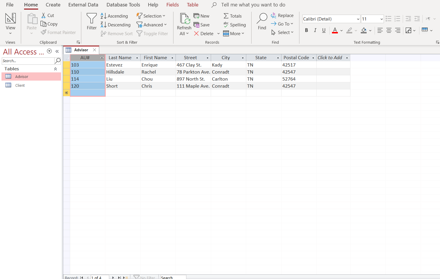 Solved STUDENT ASSIGNMENTS Acces Adding a Caption, Changing | Chegg.com