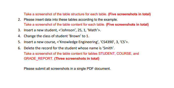 Solved STUDENT GRADE_REPORT \begin{tabular}{|c|c|c|c|} | Chegg.com